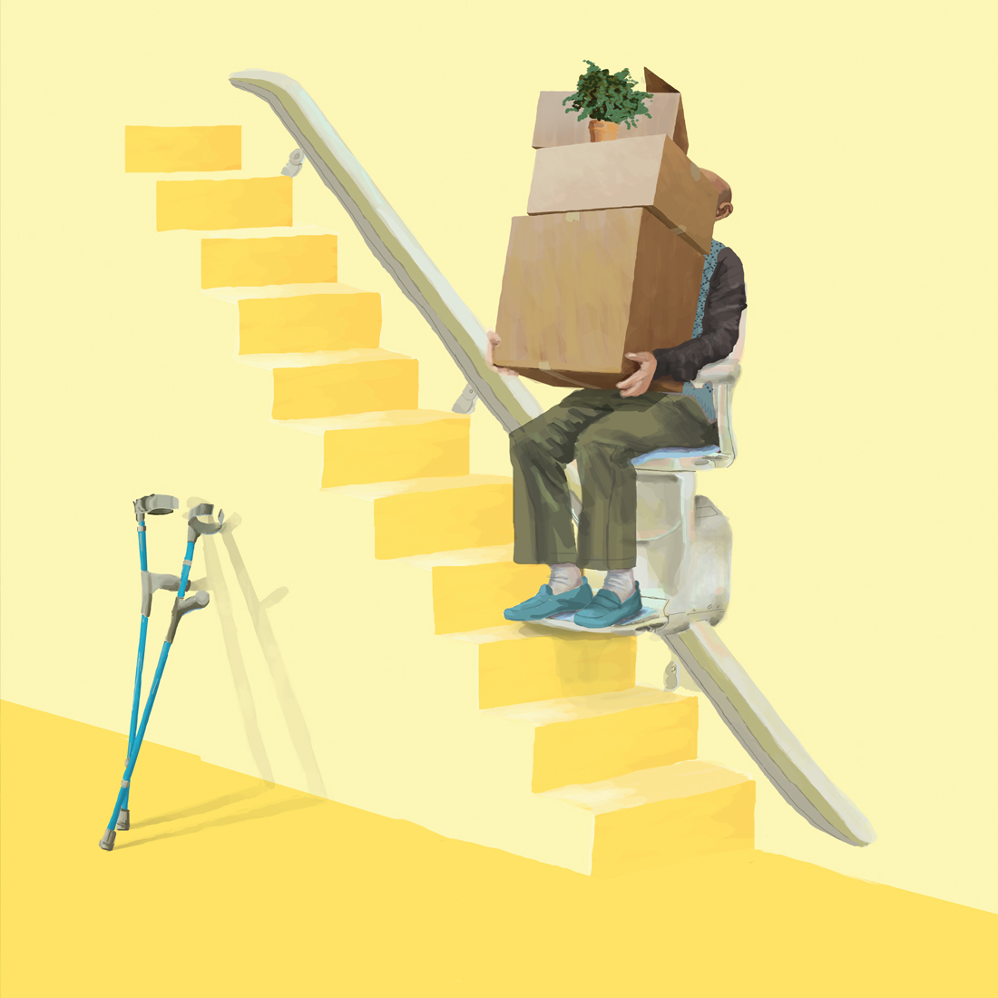 Moving out - Christel Wolf Illustration